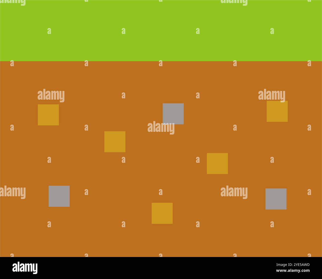 Flat design ground icon. Land. Editable vector Stock Vector Image & Art ...