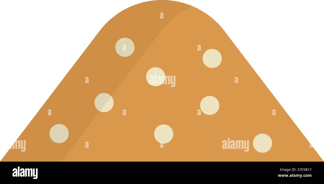 Simple mud icon. Soil. Editable vector Stock Vector Image & Art - Alamy