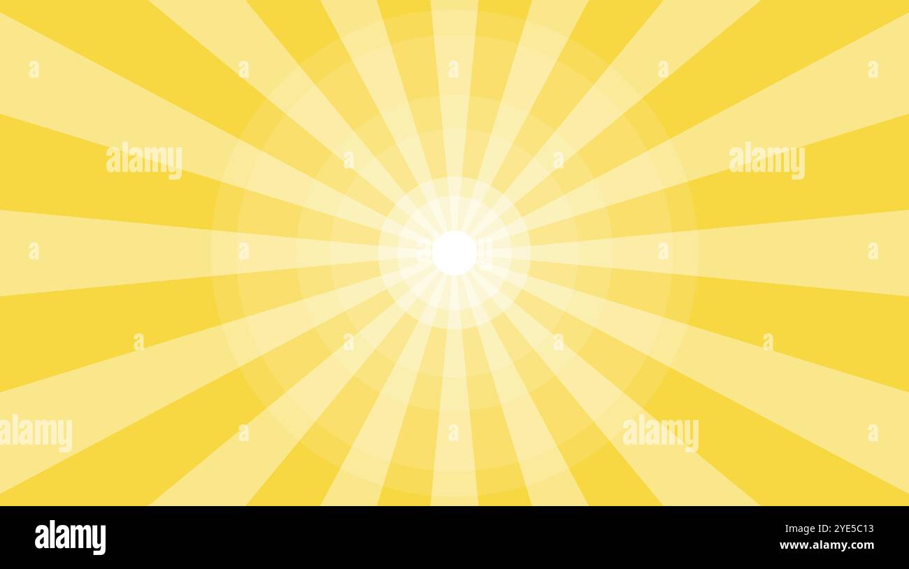 Sun background. Summer background. Editable vector Stock Vector Image ...