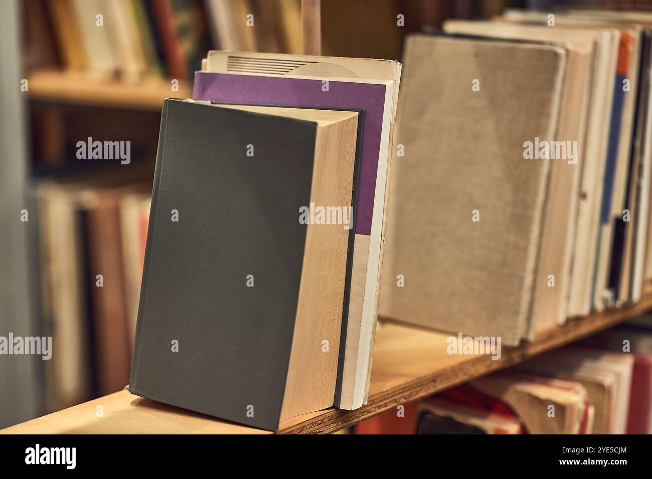 Big books pile novel hi-res stock photography and images - Alamy
