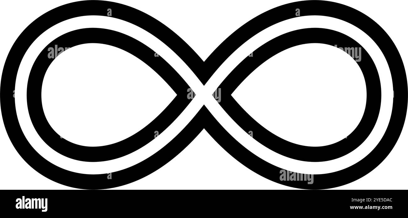 Infinity time vector vectors hi-res stock photography and images - Alamy