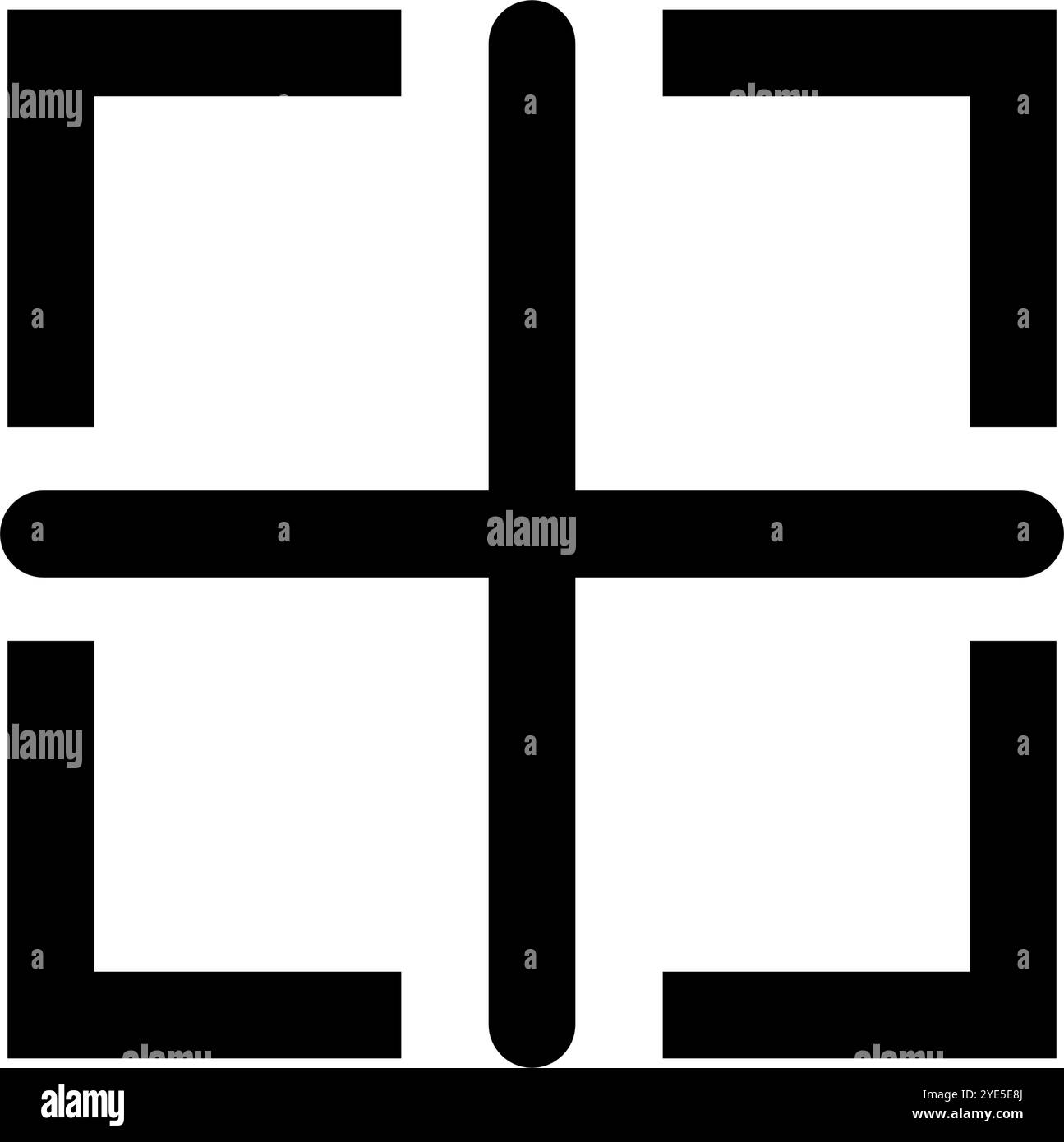Digital Scan Icon Scan Sign Editable Vector Stock Vector Image And Art
