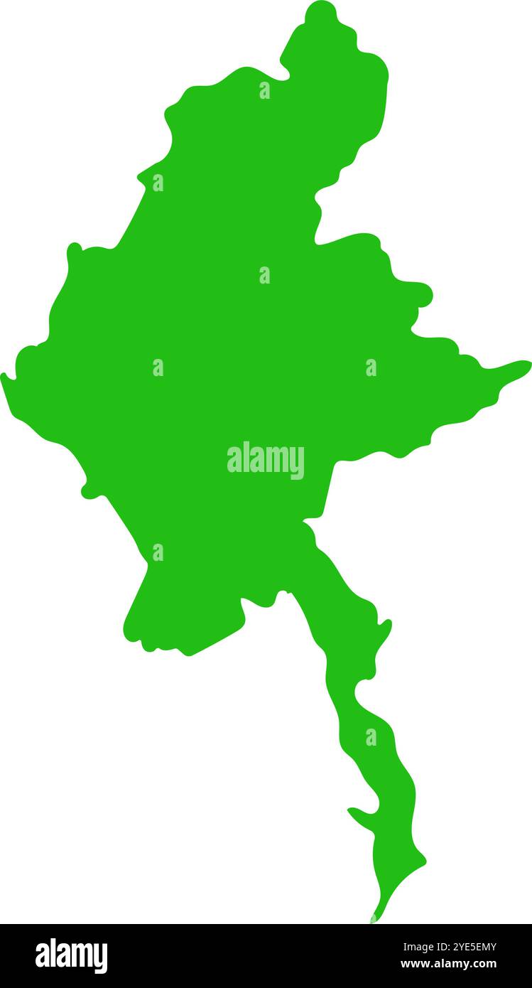 Yangon vector vectors Stock Vector Images - Alamy