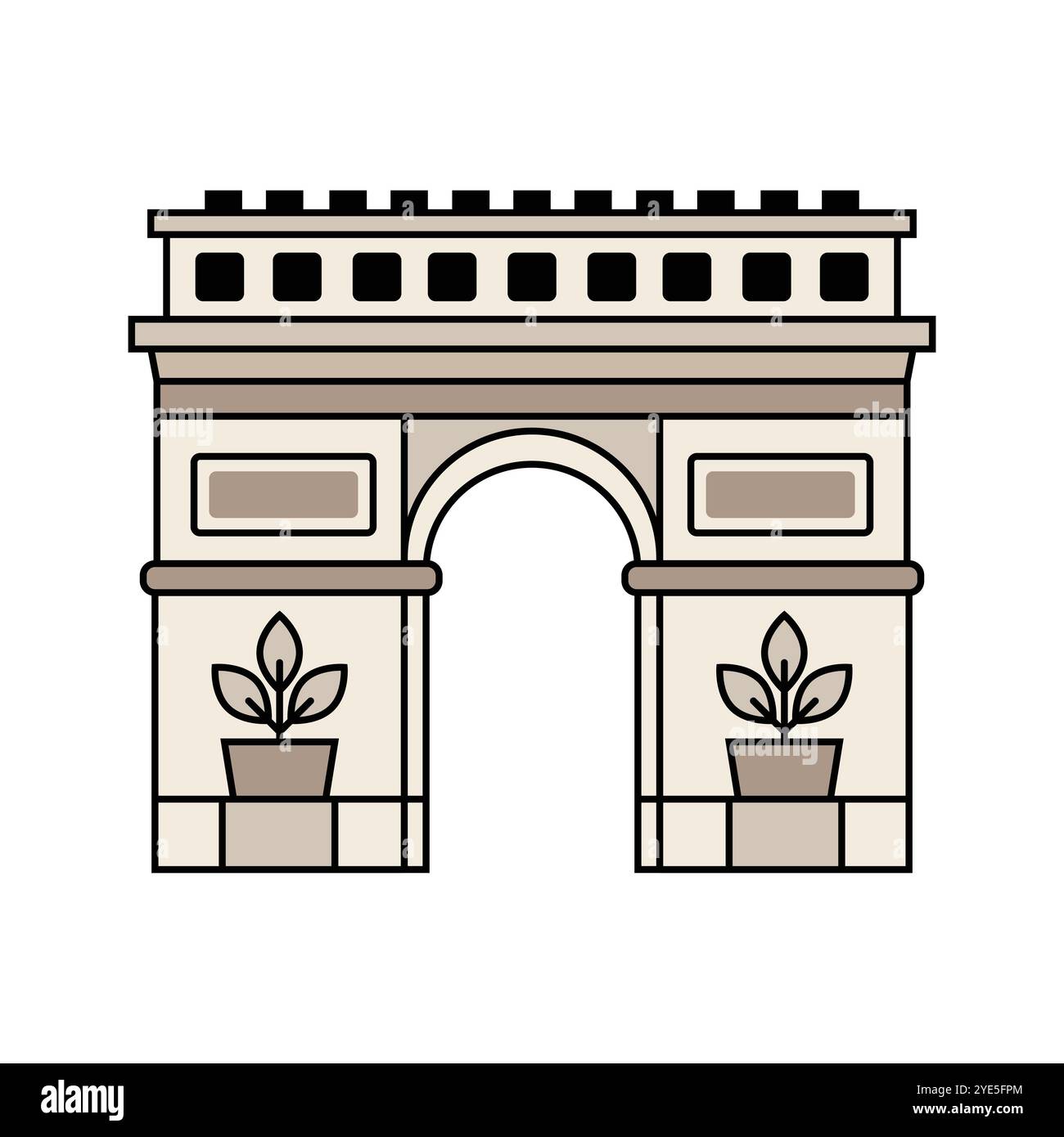 Triumphal Arch Clip Art for Celebratory Illustrations and Designs Stock Vector Image & Art - Alamy