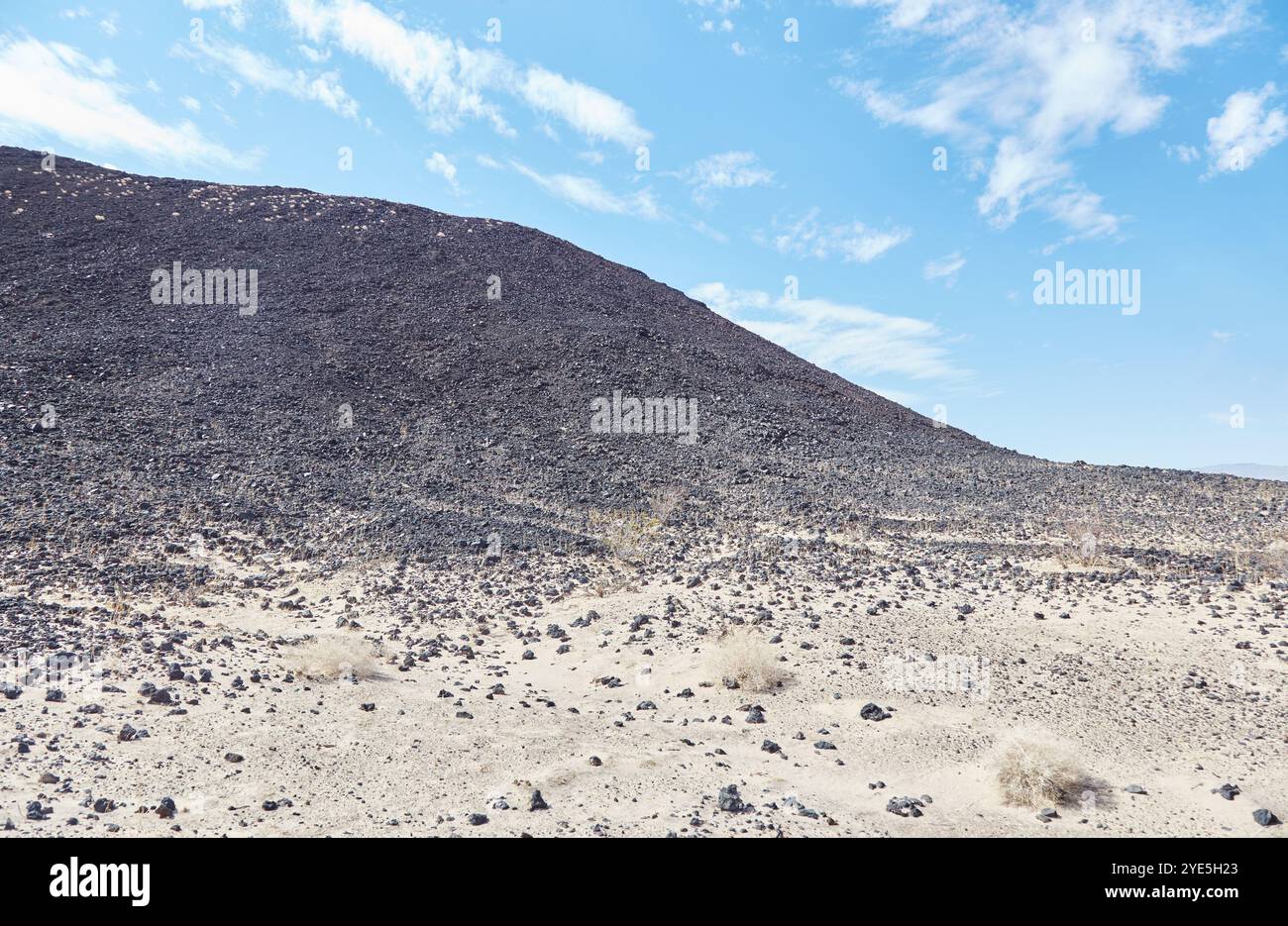 Amboy Crater in southern California is an ancient volcano which ...