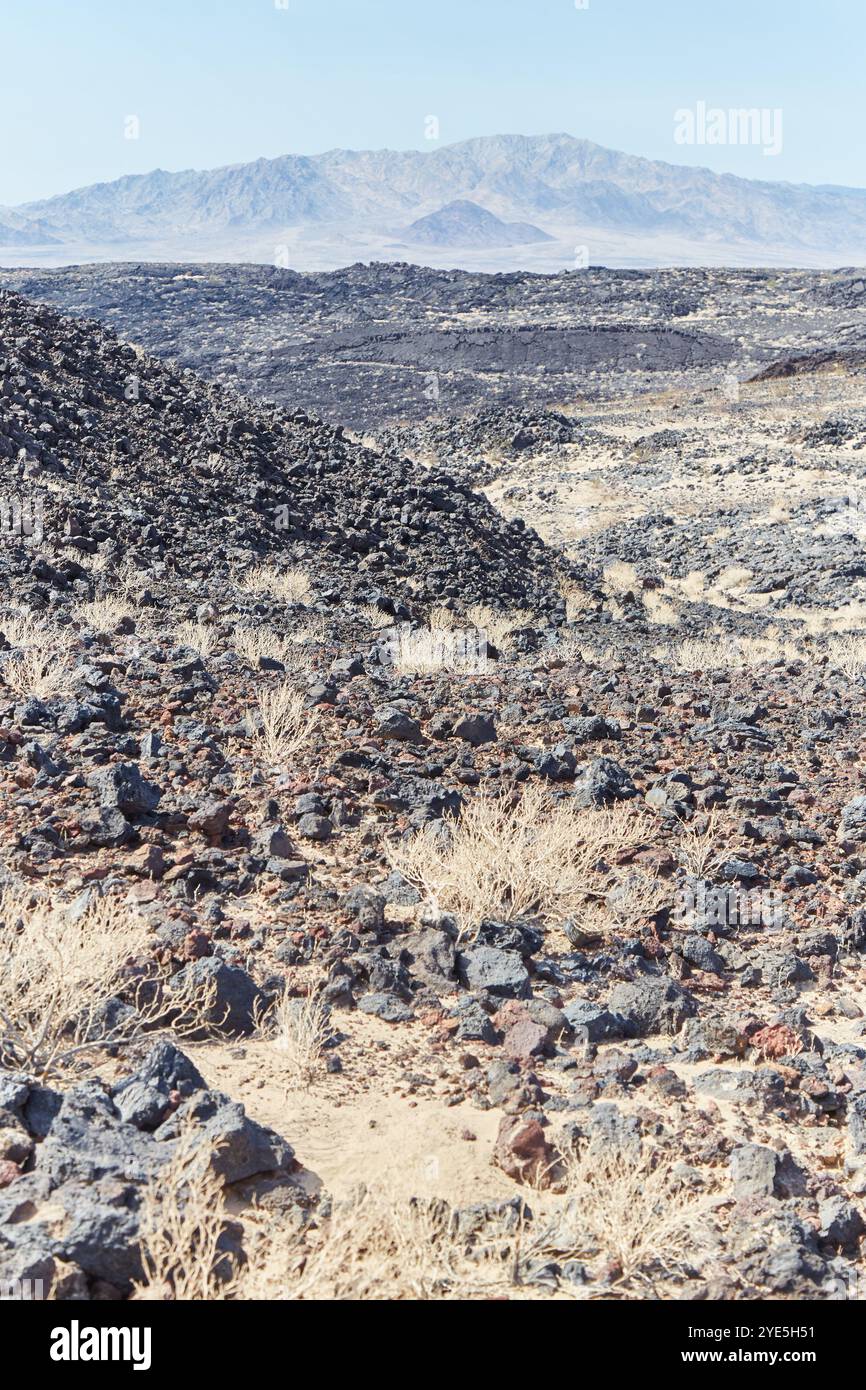 Amboy Crater in southern California is an ancient volcano which ...