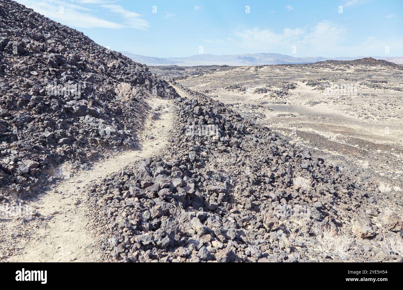 Amboy Crater in southern California is an ancient volcano which ...