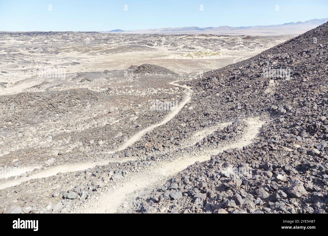 Amboy Crater in southern California is an ancient volcano which ...