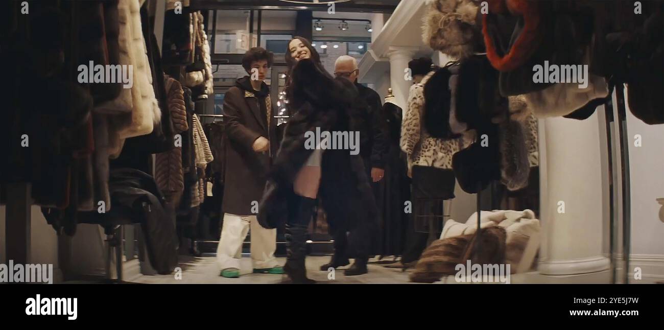 ANORA - FILM STILLS. 2024 . USA. Mikey Madison and Mark Eidelstein in ...