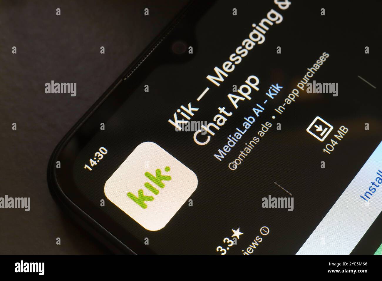 Kik tech logo hi-res stock photography and images - Alamy