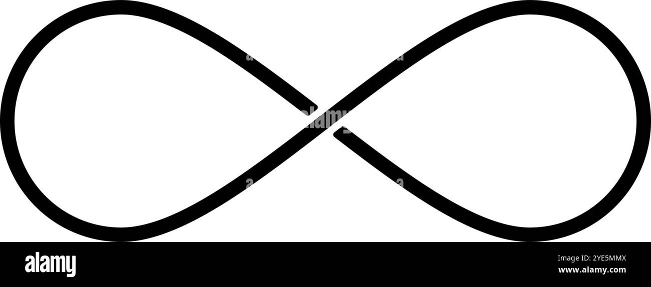 Modern infinity mark hi-res stock photography and images - Alamy