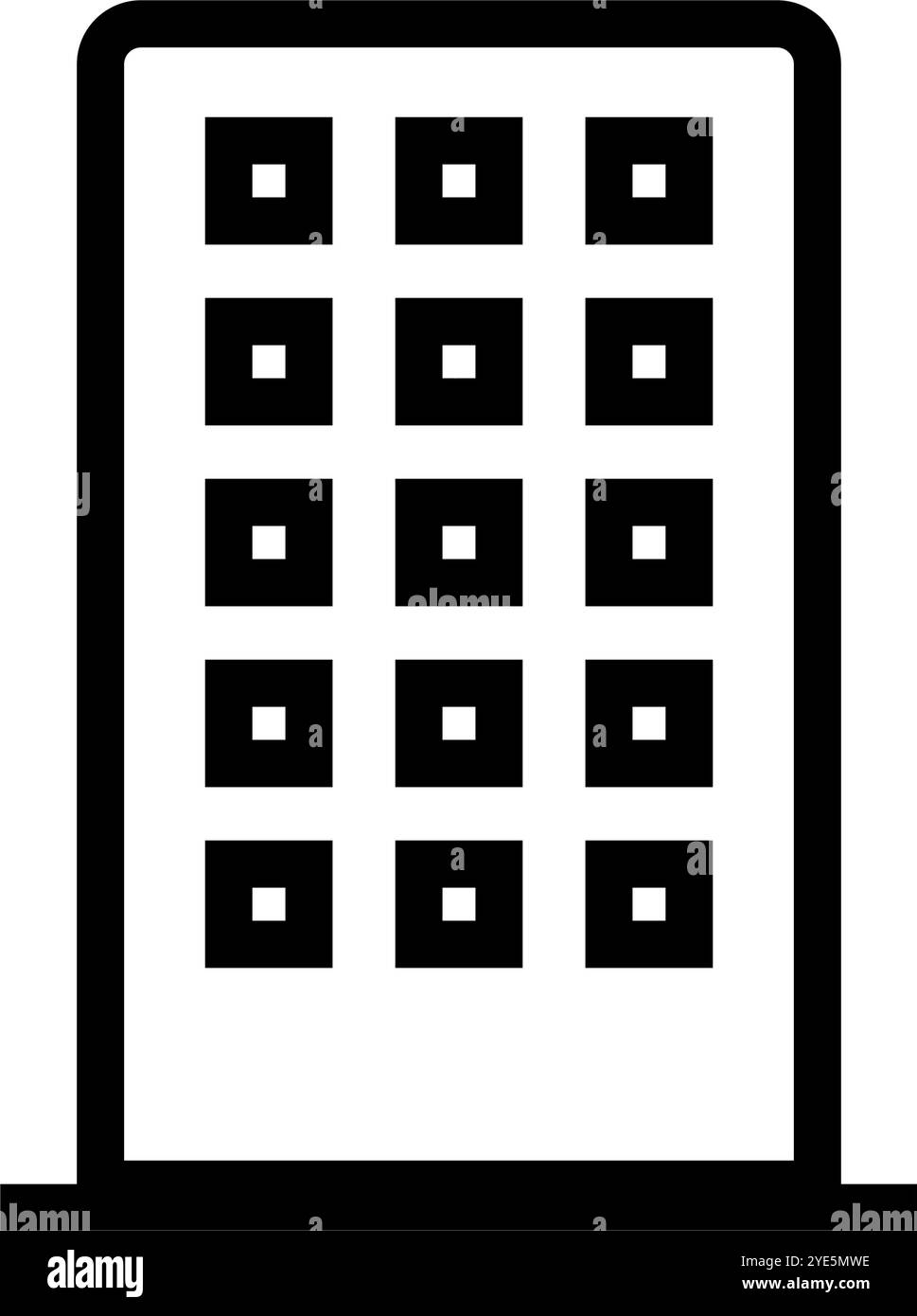Cityscape high rise residential Stock Vector Images - Alamy