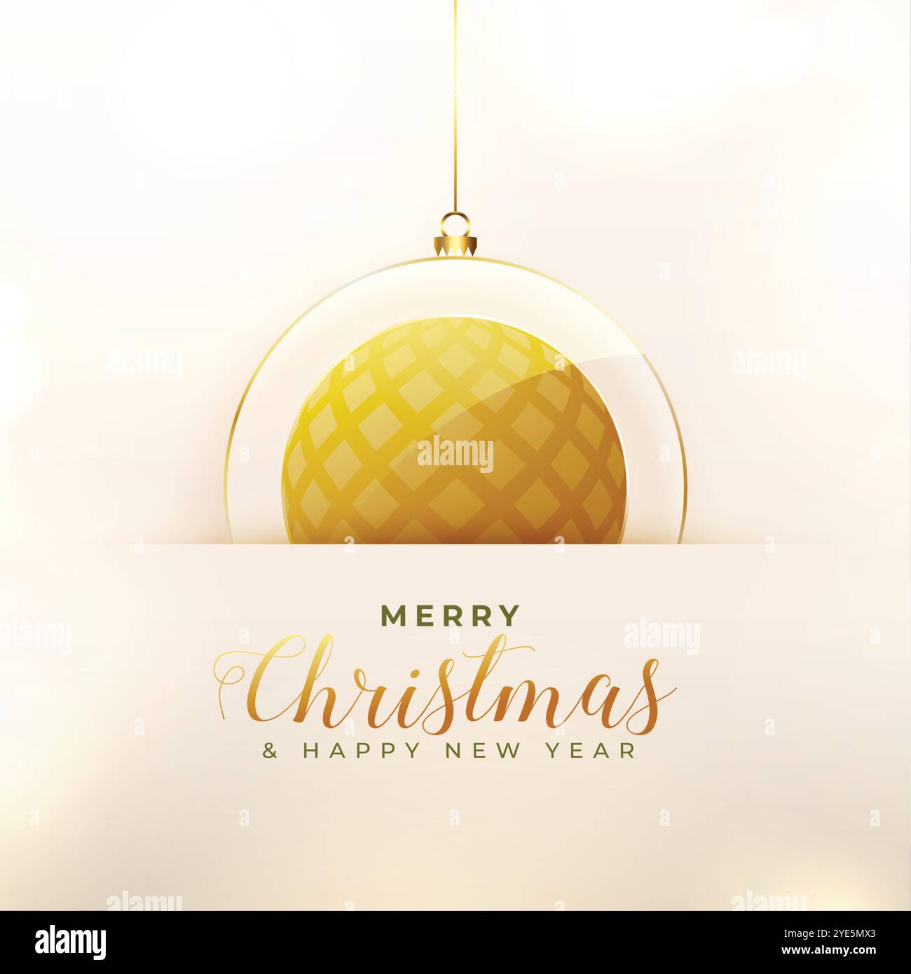 Glass bauble Stock Vector Images - Alamy