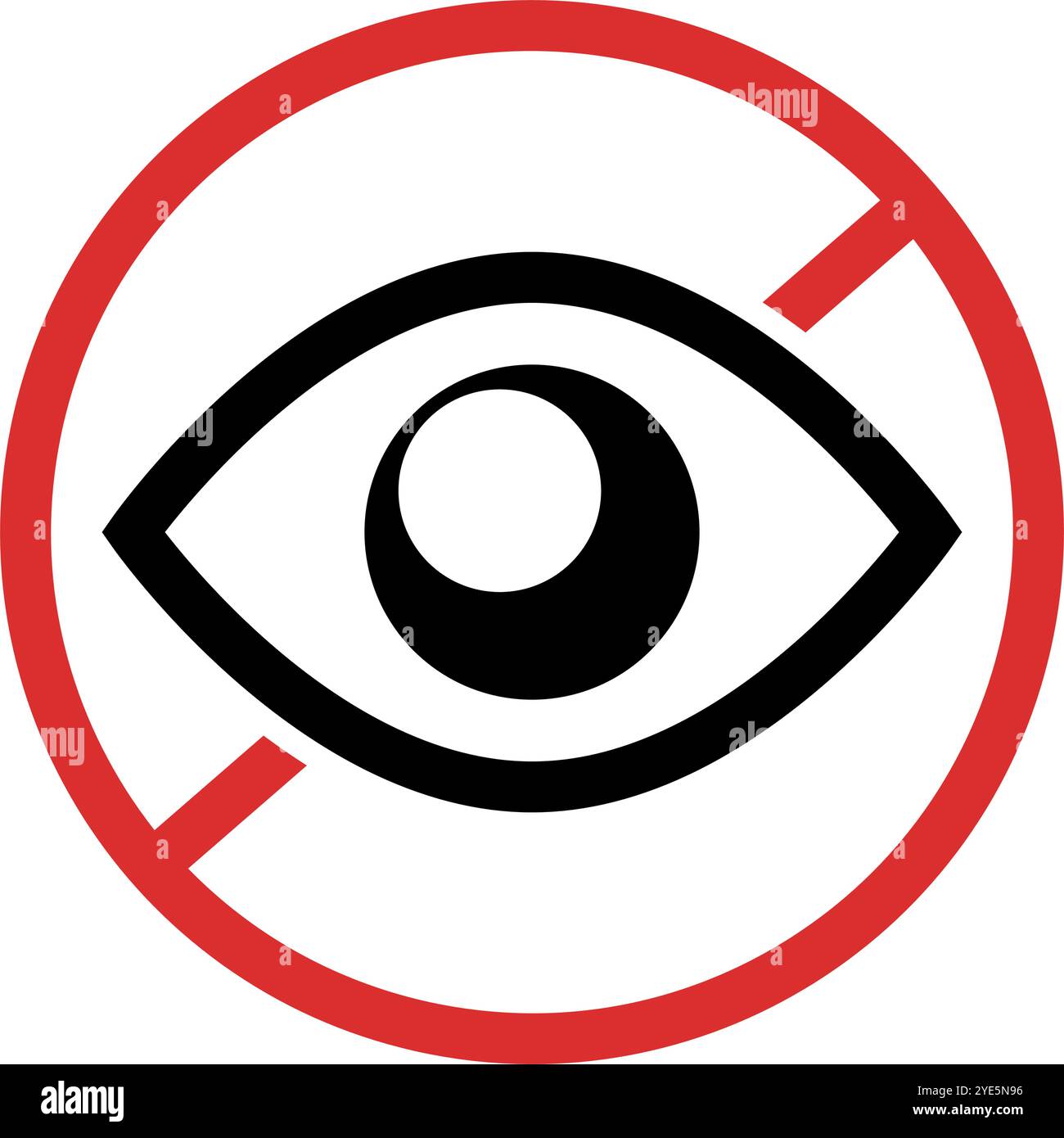 No look Stock Vector Images - Alamy