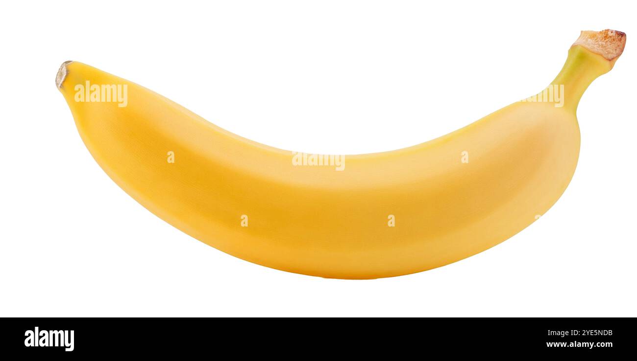 Side view ripe banana isolated hi-res stock photography and images - Alamy
