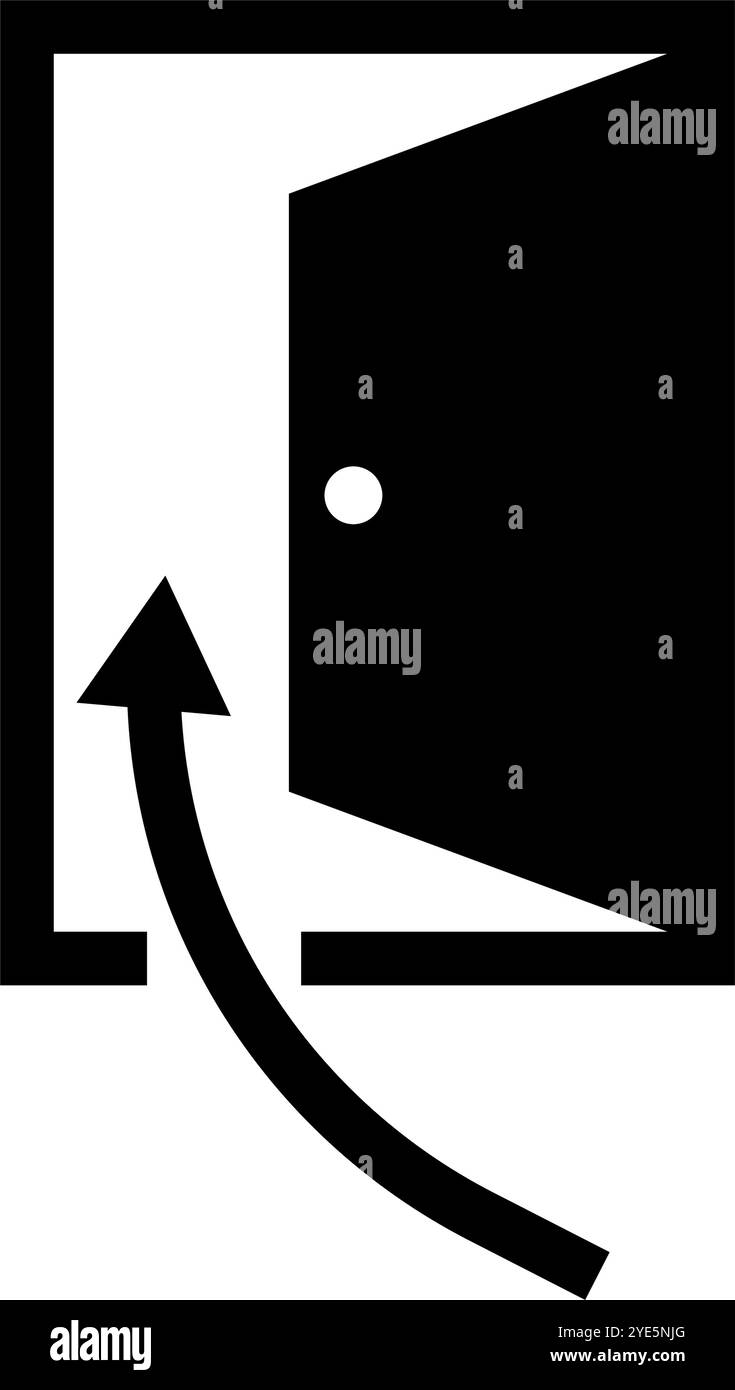 Enter arrow Black and White Stock Photos & Images - Alamy