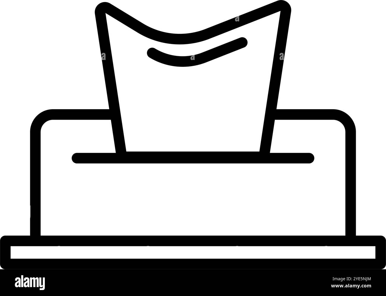 Box of tissues hand Cut Out Stock Images & Pictures - Alamy