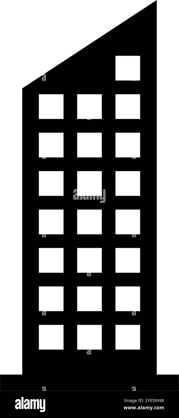 Modern skyscraper Stock Vector Images - Alamy