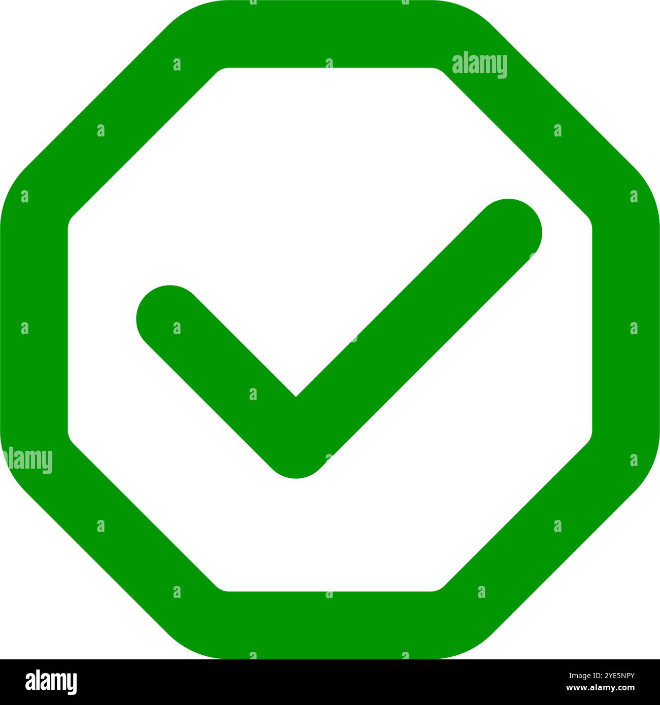 Green Check Box Icon 607 Green Tick Box Stock Photos, High Res