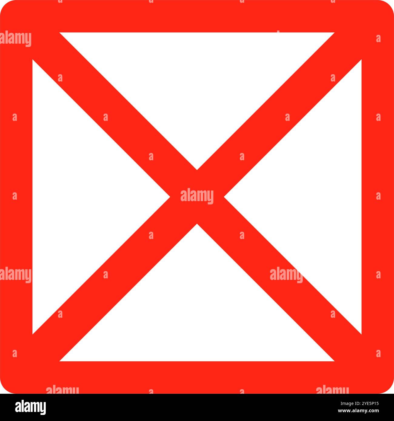 Prohibit sign. Close sign. Editable vector Stock Vector Image & Art - Alamy