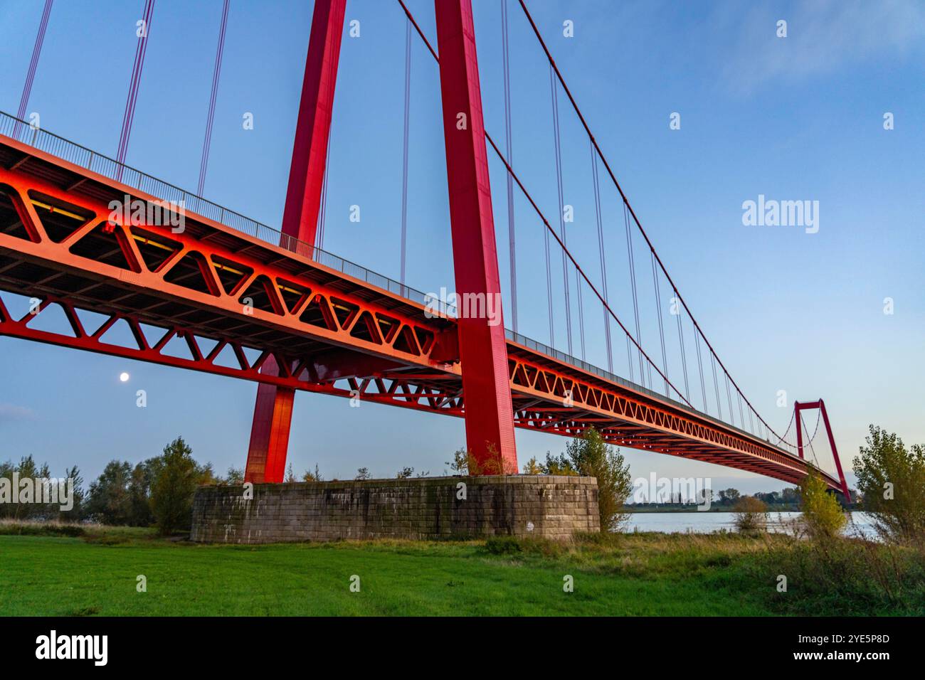 Suspension bridge on border hi-res stock photography and images - Alamy