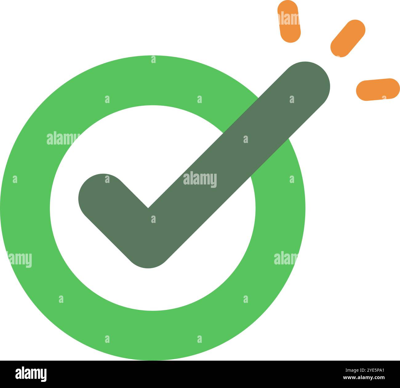 Flat design emphasis pop check box. Editable vector Stock Vector Image ...