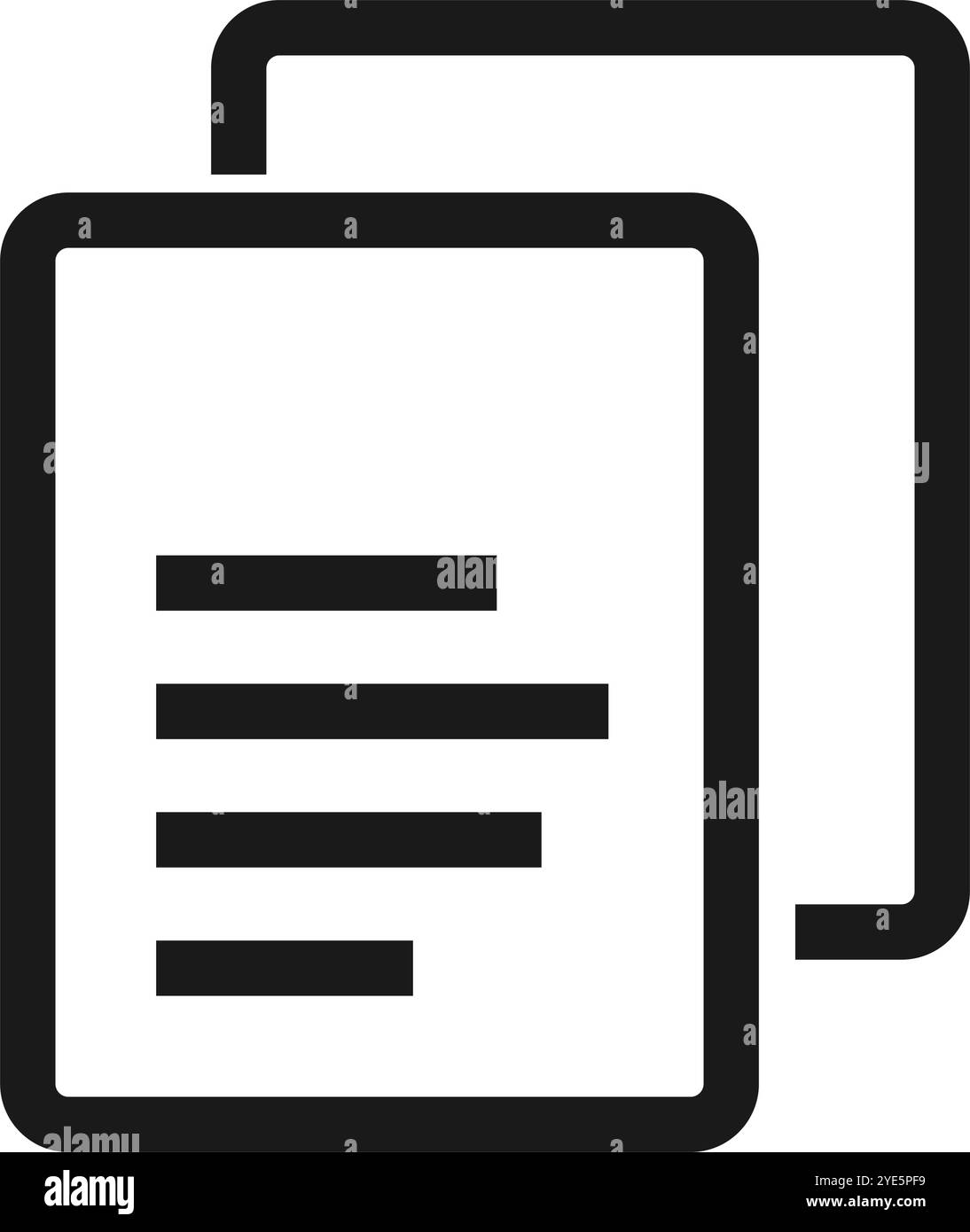 Simple invoice Black and White Stock Photos & Images - Alamy