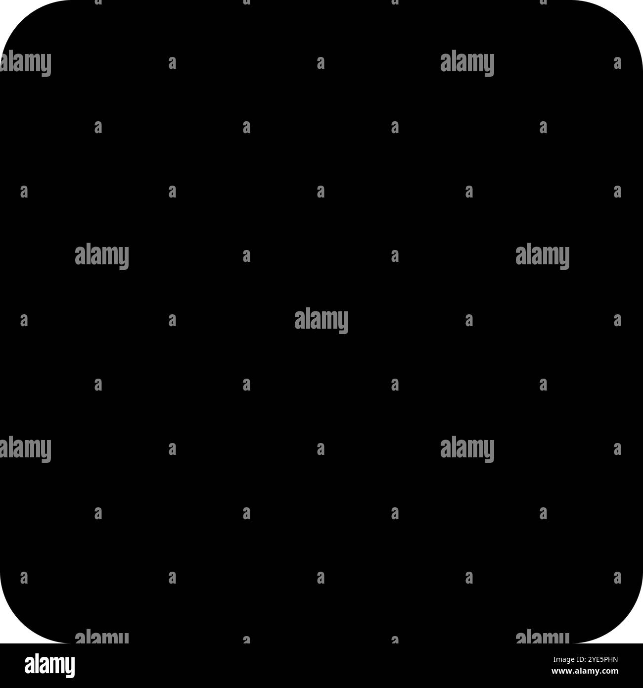 Round square silhouette icon. Editable vector Stock Vector Image & Art ...