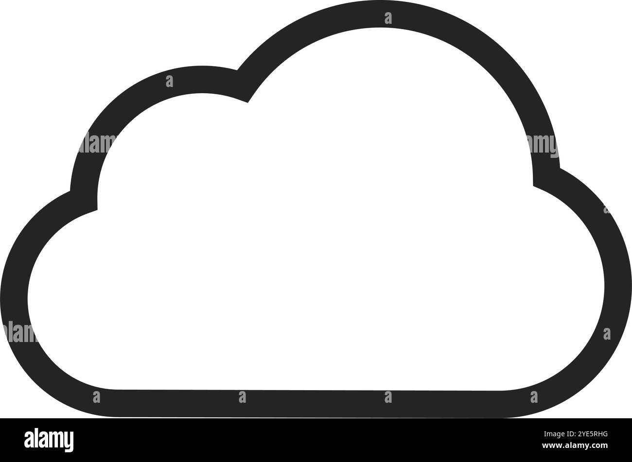 Cloud computing logo vector vectors Black and White Stock Photos ...