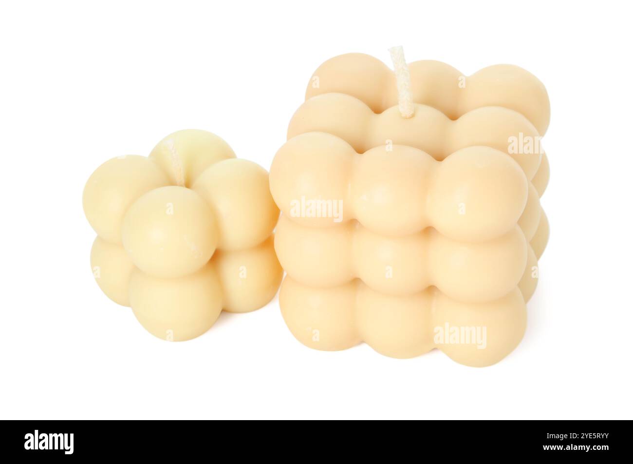 Two beautiful bubble candles hi-res stock photography and images - Alamy