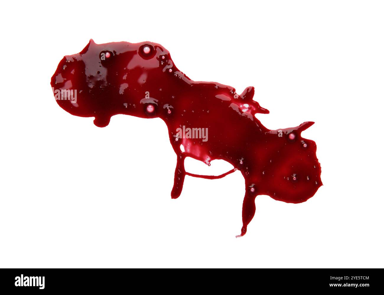 Blood splatter analysis Cut Out Stock Images & Pictures - Alamy
