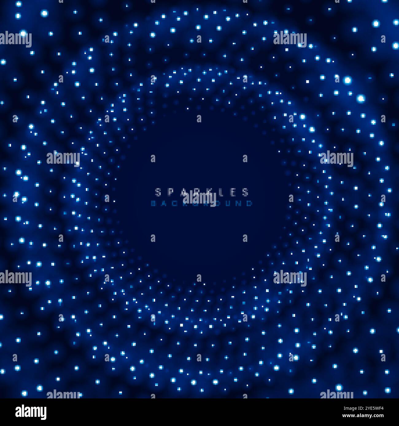 Royal blue particles hi-res stock photography and images - Alamy