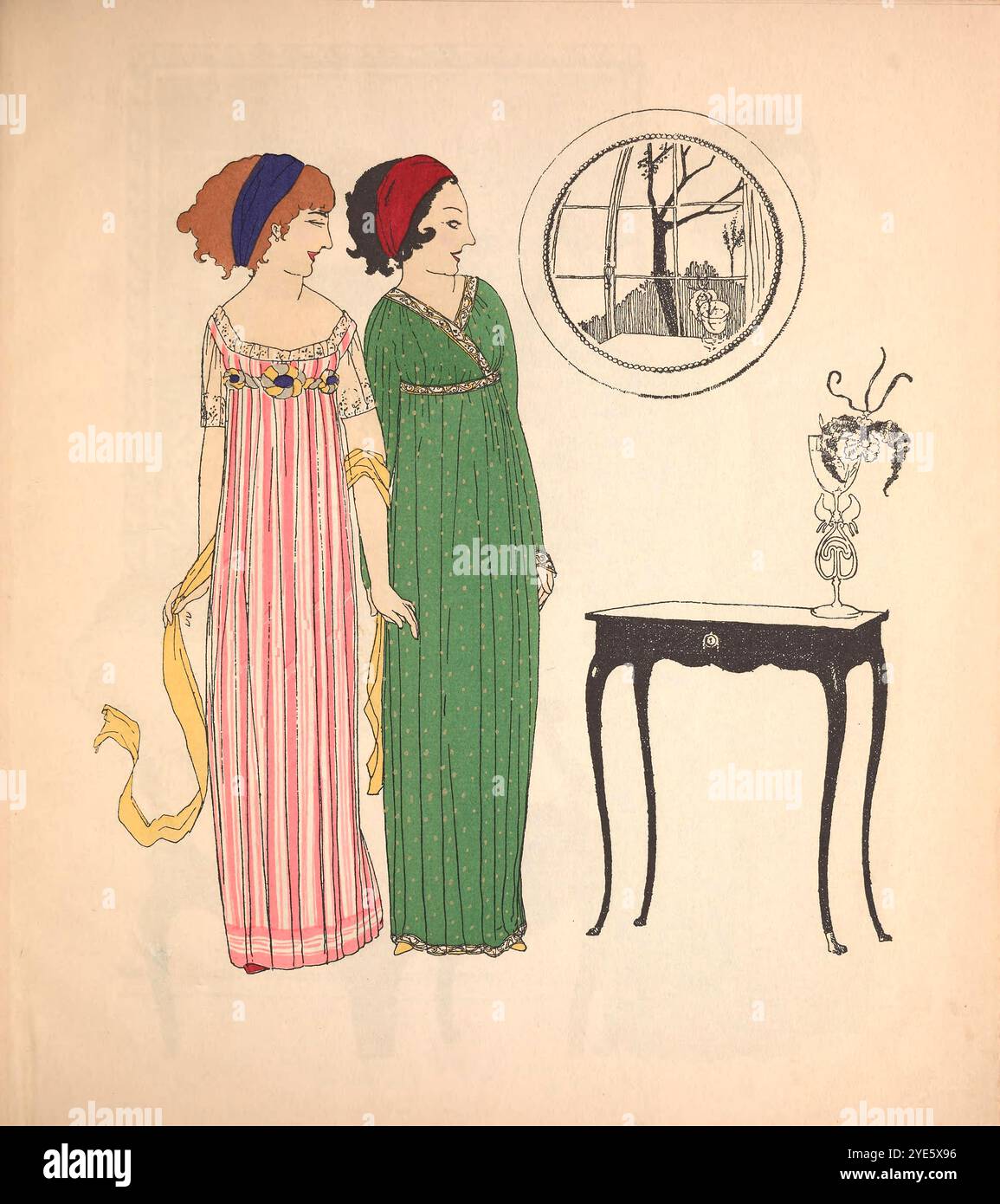 The dresses of Paul Poiret, French Fashion designer. Vintage French ...