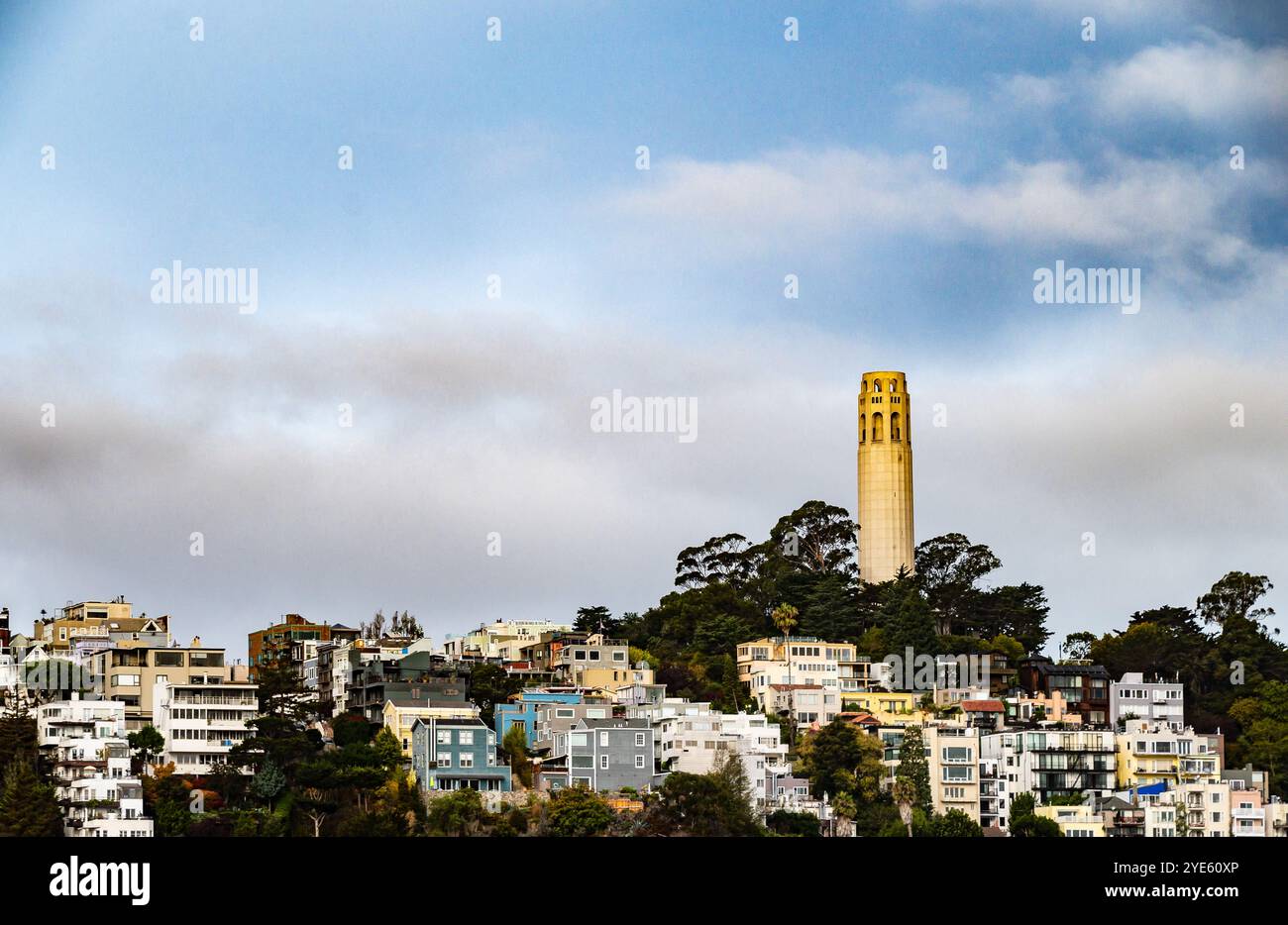 Coit memorial tower hi-res stock photography and images - Alamy