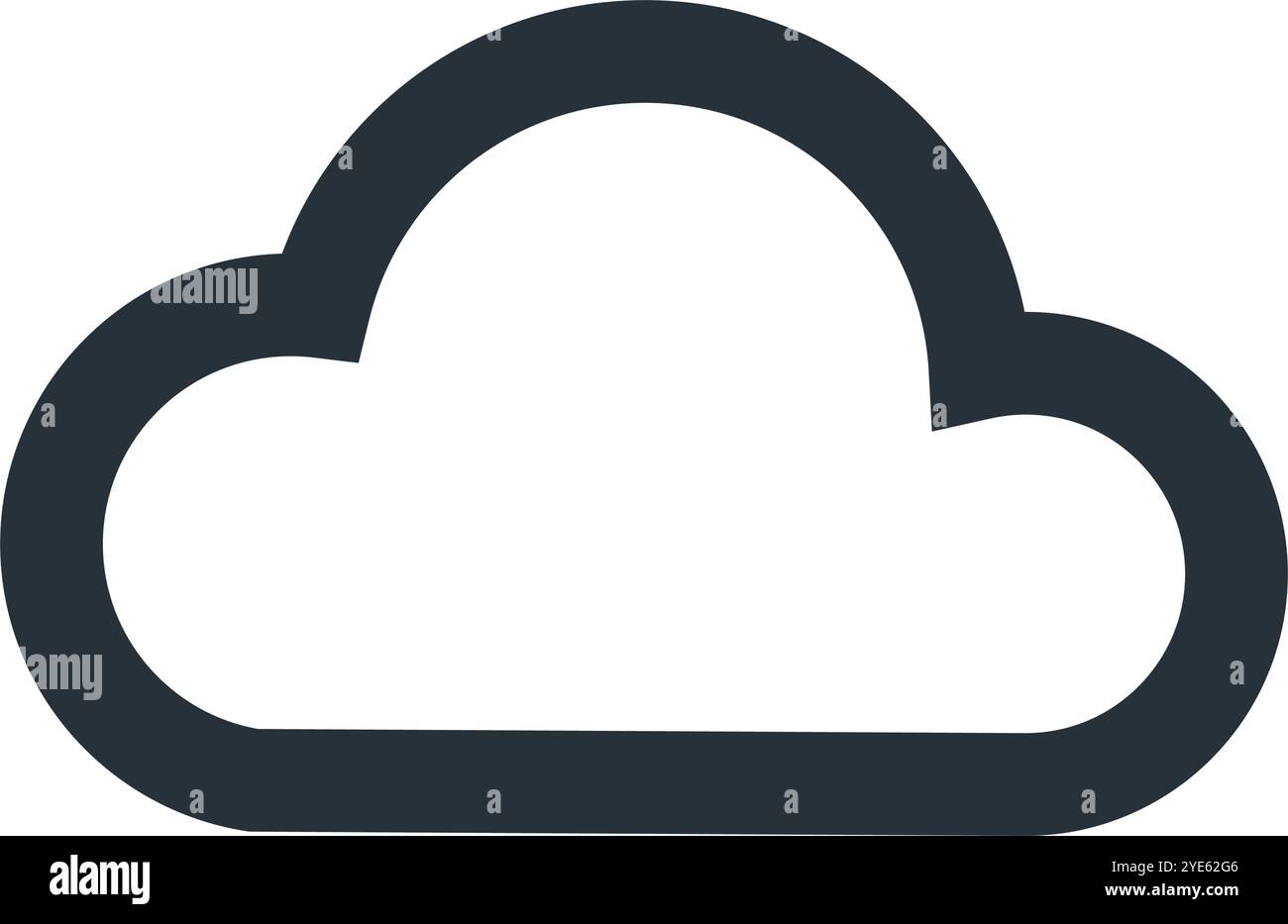 Puffy cloud logo hi-res stock photography and images - Alamy