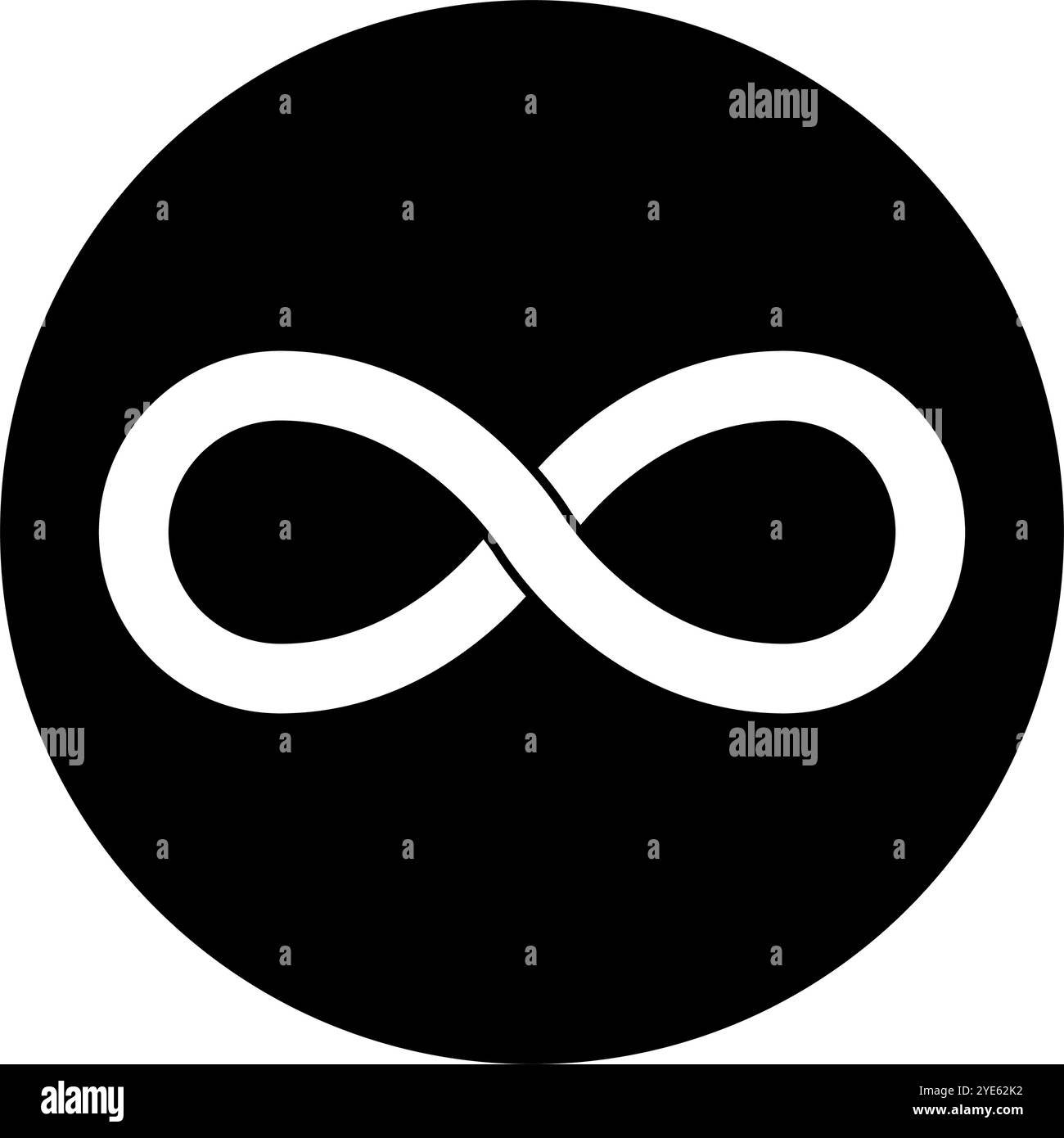 Infinite vector vectors Black and White Stock Photos & Images - Alamy