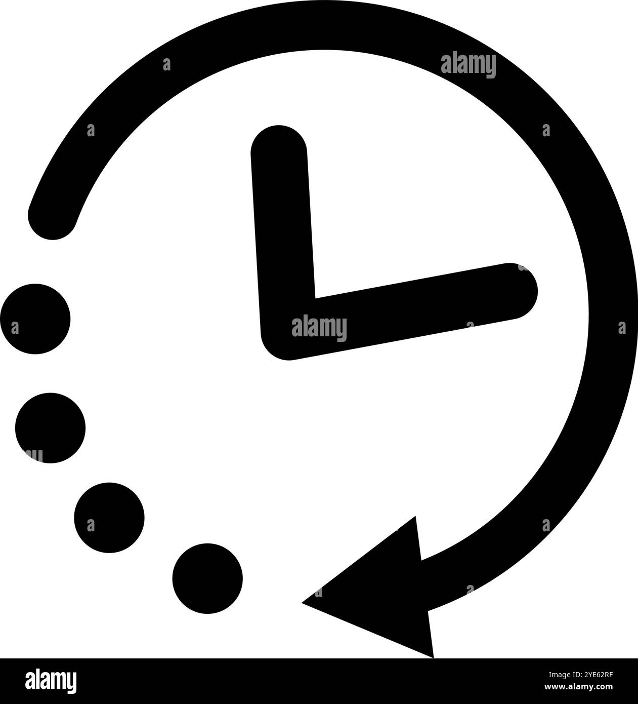 Elapsed clock Black and White Stock Photos & Images - Alamy