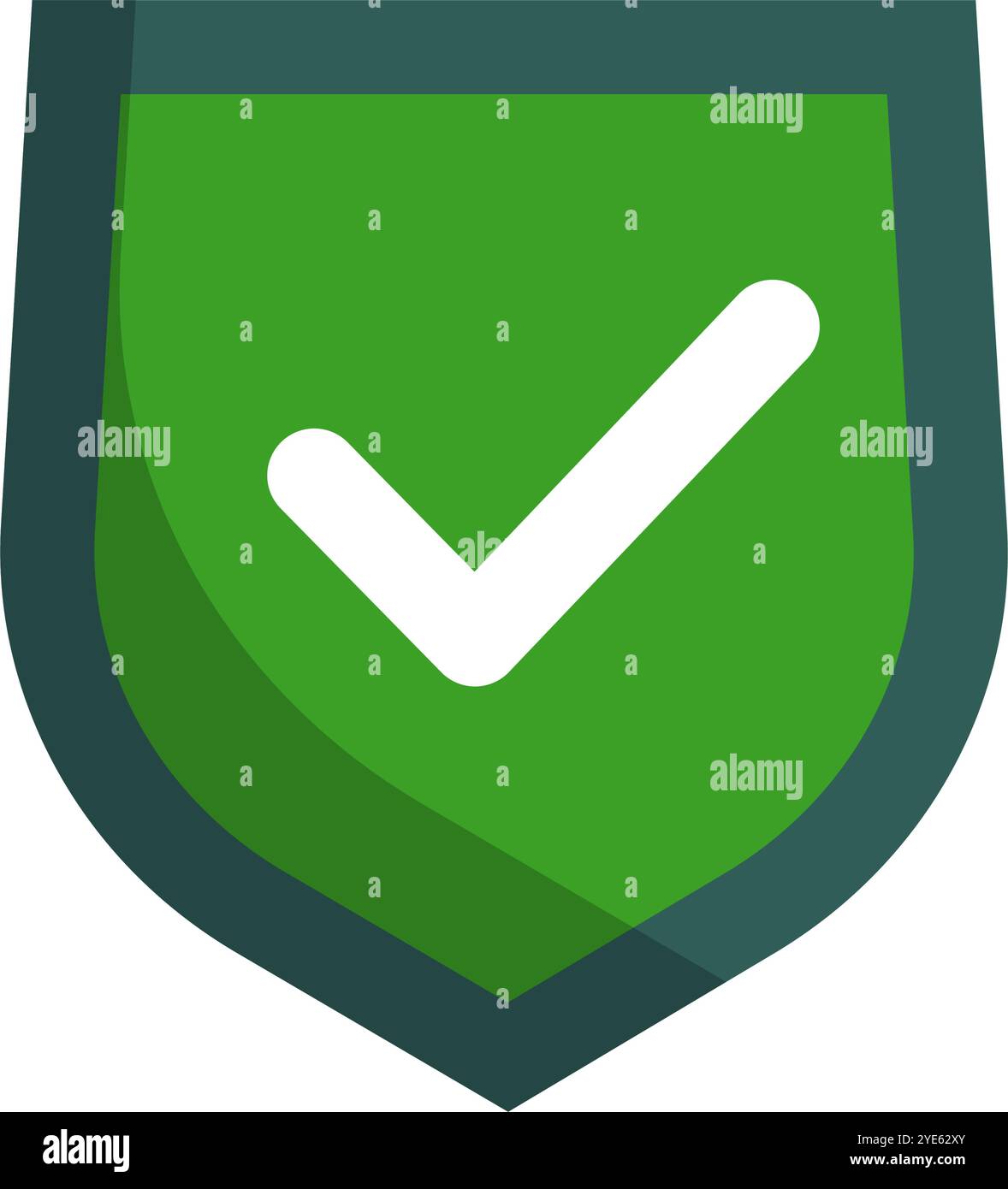 Shield of approval vector vectors hi-res stock photography and images - Alamy