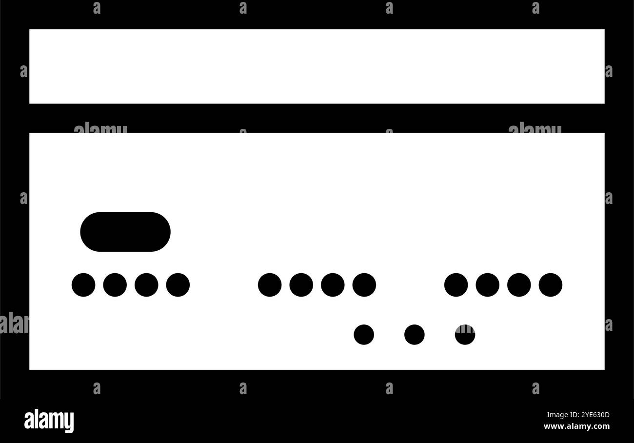 Credit card icon. Product purchase. Postpaid payment. Editable vector ...