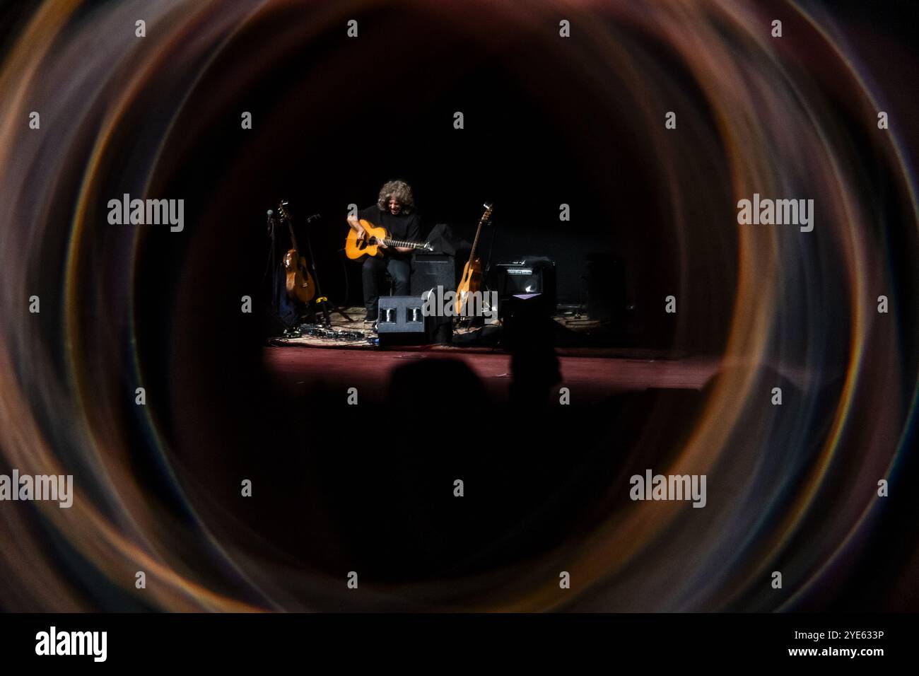 Pat Metheny in concert at the Teatro Carlo Felice in Genoa Stock Photo ...