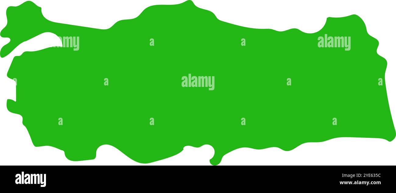 Turkish map icon. Turkey map. Editable vector Stock Vector Image & Art ...