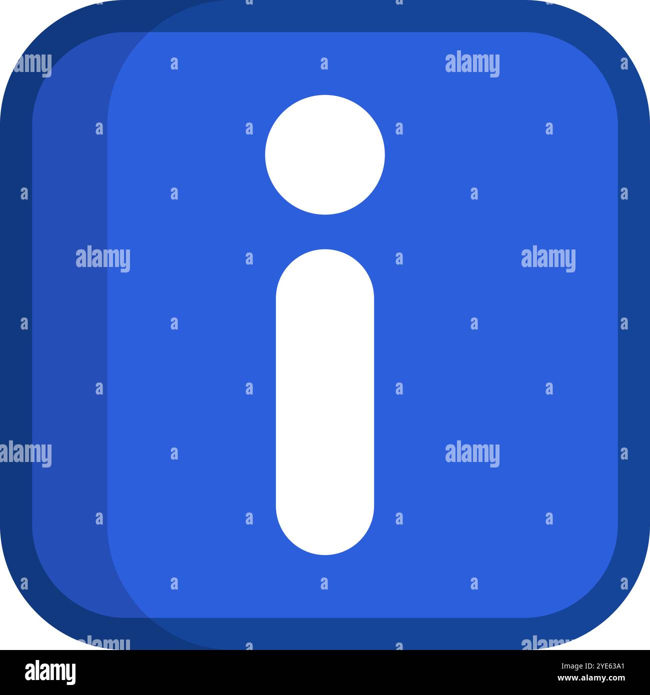 Blue square logo detail Stock Vector Images - Alamy