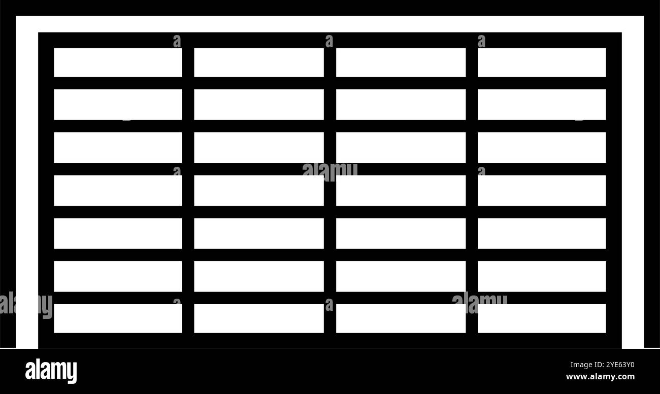 Soccer goal post icon Cut Out Stock Images & Pictures - Alamy