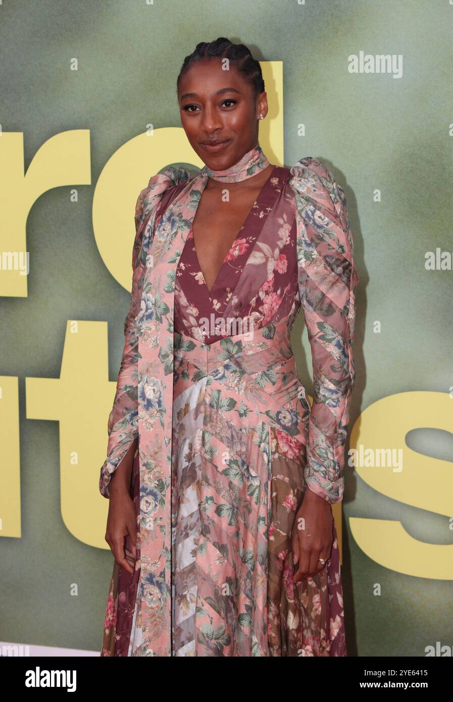 London, UK. Sophia Brown at the Hard Truths gala premiere. The 68th BFI London Film Festival ...