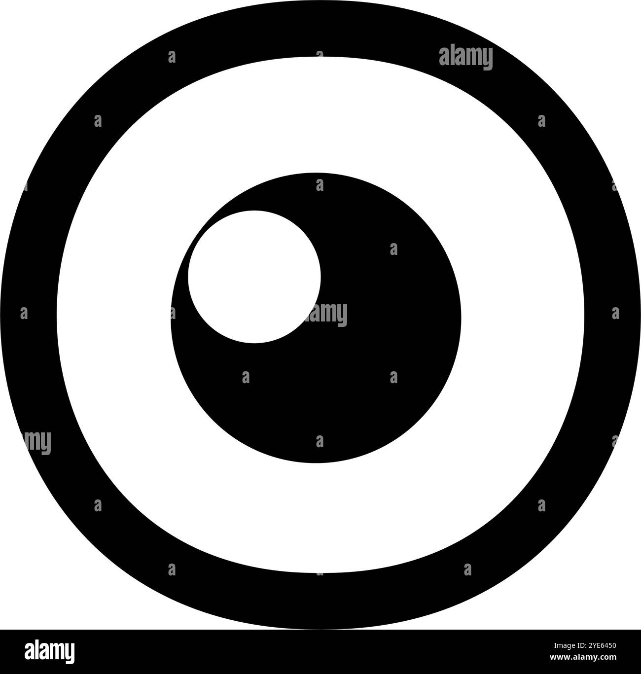 Round eyes eye Black and White Stock Photos & Images - Alamy