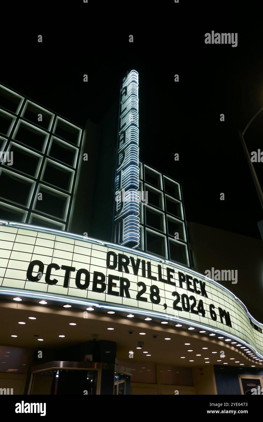 Los Angeles, California, USA 28th October 2024 Singer Orville Peck ...