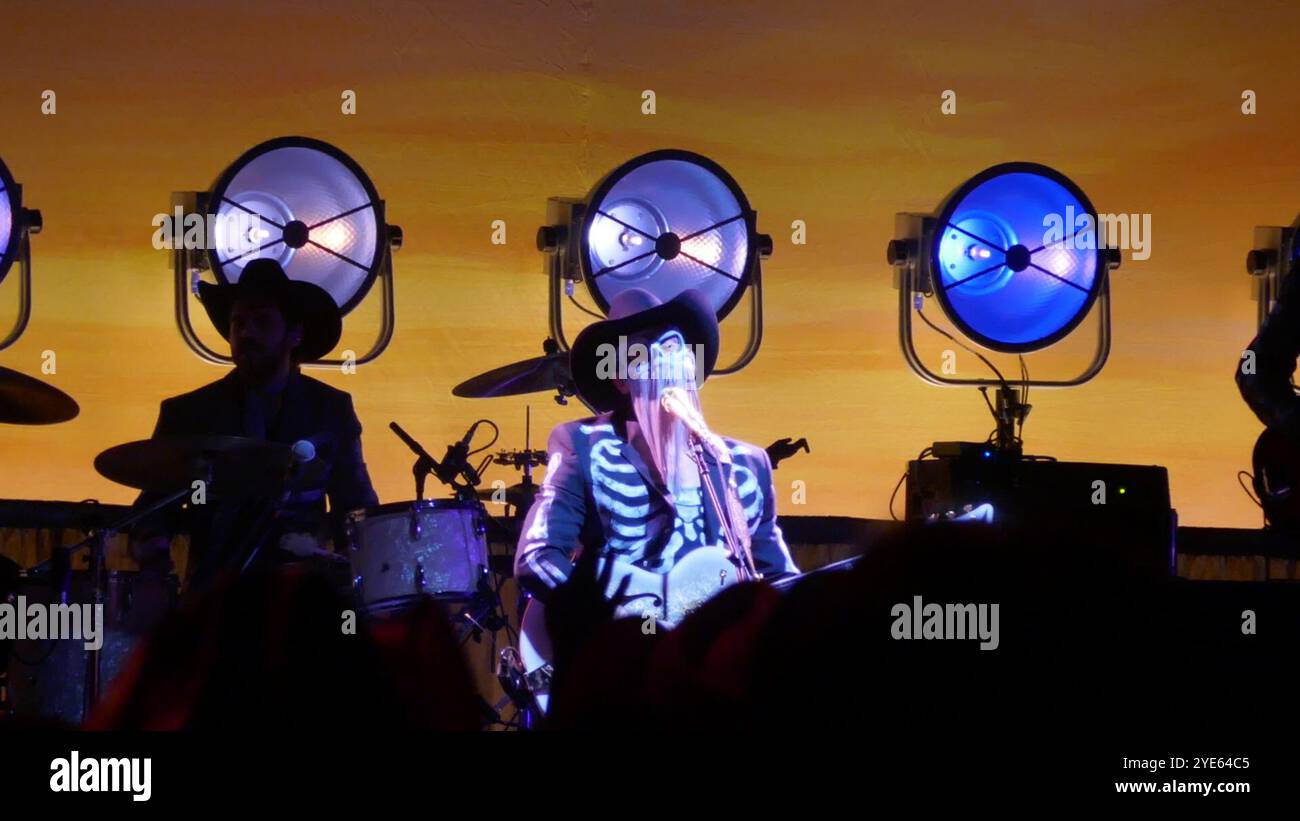 Los Angeles, California, USA 28th October 2024 Singer Orville Peck ...
