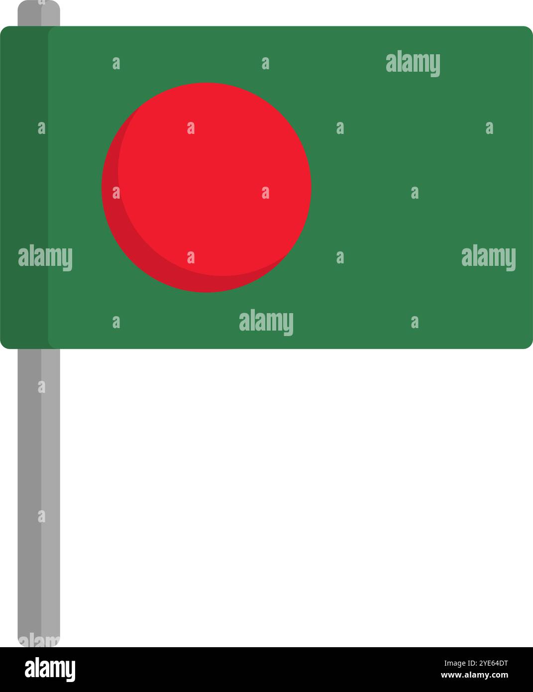 Bangladeshi flag vector vectors hi-res stock photography and images - Alamy