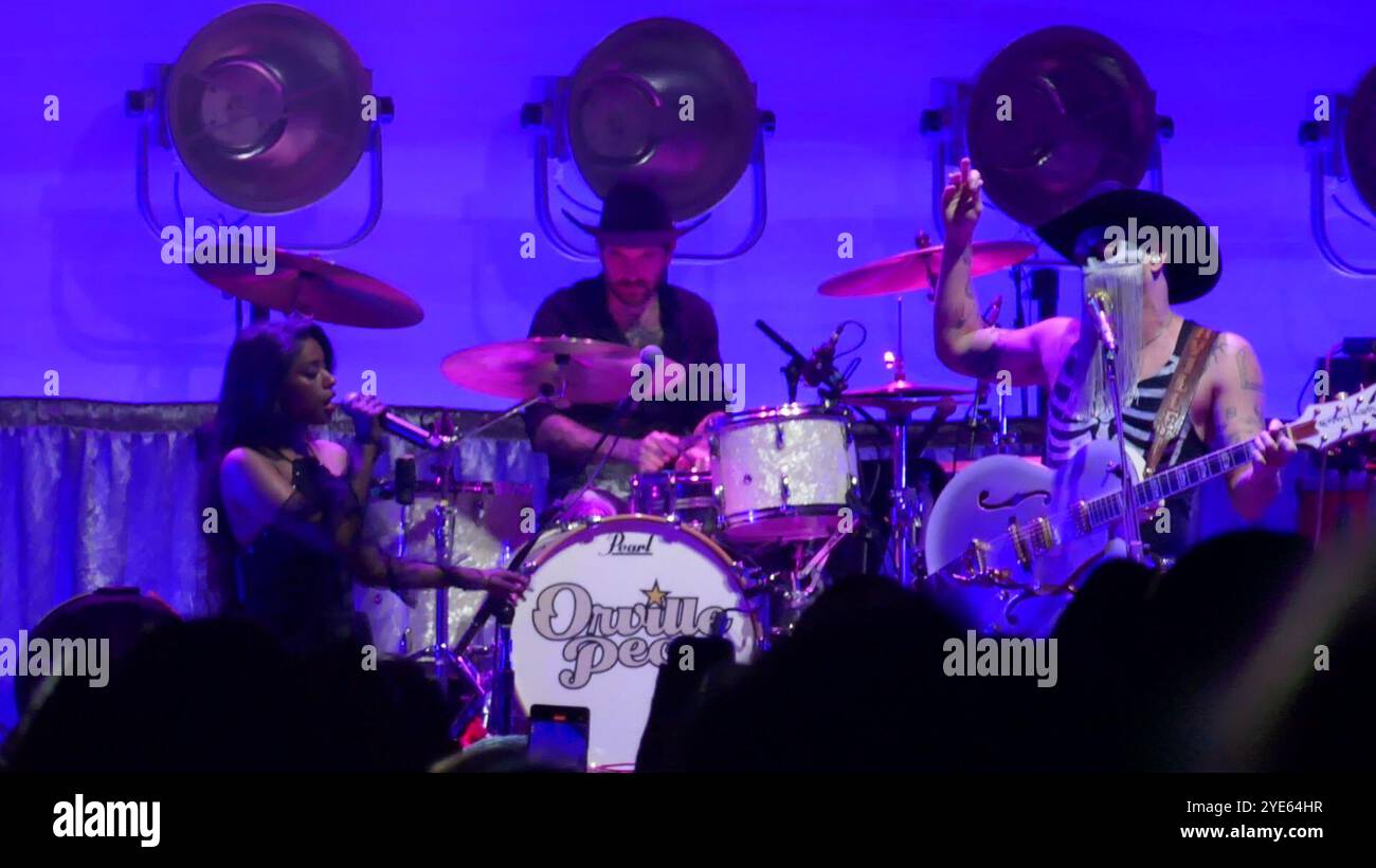 Los Angeles, California, USA 28th October 2024 Singer Orville Peck and ...