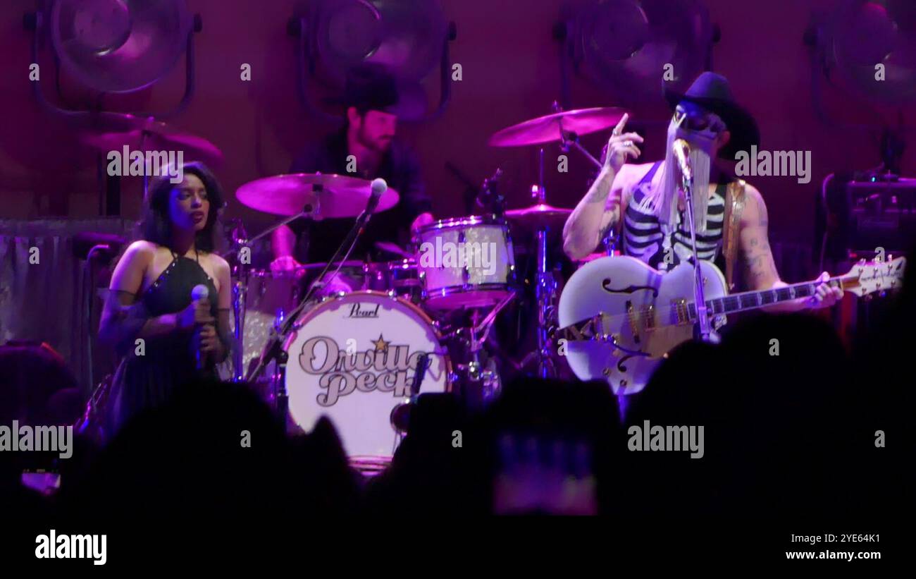 Los Angeles, California, USA 28th October 2024 Singer Orville Peck ...